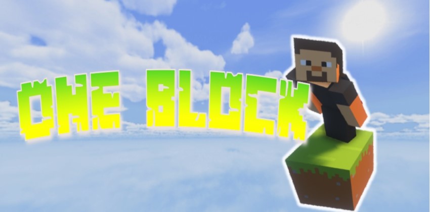 🌲 One Block mapa para descargar 2025